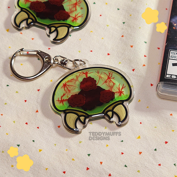 Metroid Keychain - Teddymuffs Designs